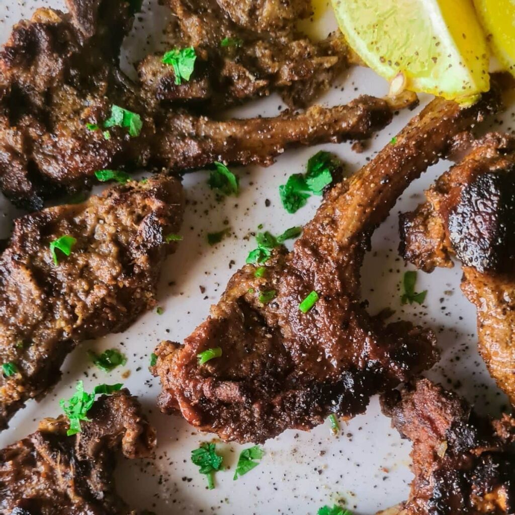 Goat Chops (On Special Order) – Monsoon Indian Bistro